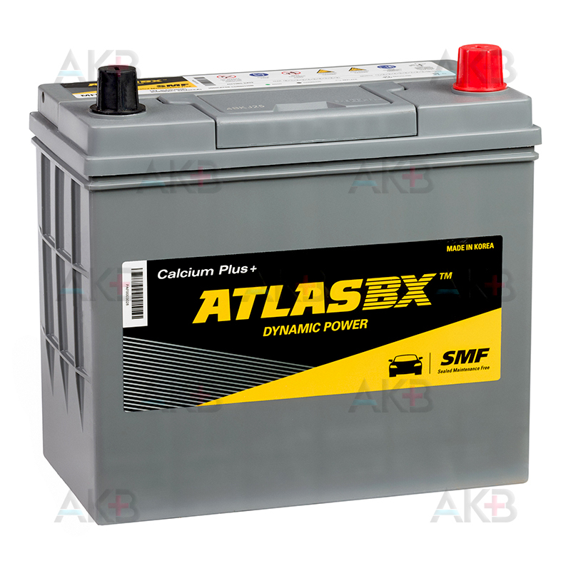 Аккумулятор ATLAS 85B24LS 45Ah 625A 238x129x227 Tesla Model 3 купить в ...